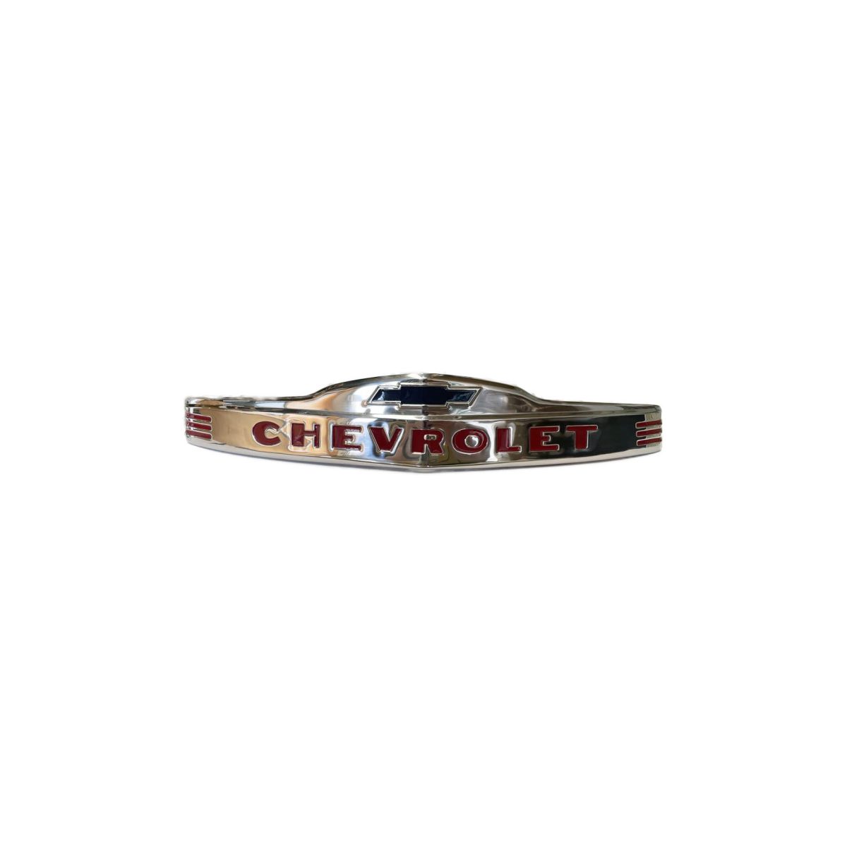 HOOD EMBLEM "CHEVROLET" WITH BOWTIE-POL S/S (1947-53) - Classic Pickup ...
