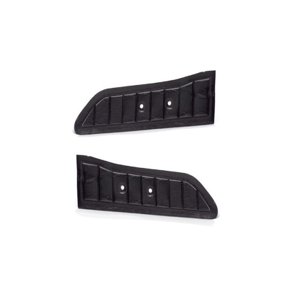 UPPER DOOR PANEL SET-BLACK (PAIR) (1961-66) - Classic Pickup Supplies