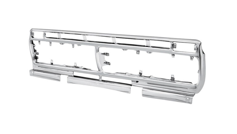 GRILL SHELL-CHROME STEEL (1973-77) - Classic Pickup Supplies