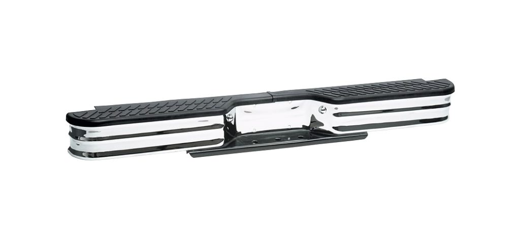 REAR STEP BUMPER-CHROME-W/STEP PAD (1973-79 F100) (1973-87 CHEVY ... REAR STEP BUMPER-CHROME-W/STEP PAD (1973-79 F100) (1973-87 CHEVY ...