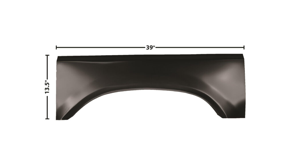 UPPER WHEEL ARCH PANEL-STYLESIDE-RH (1973-79) - Classic Pickup Supplies