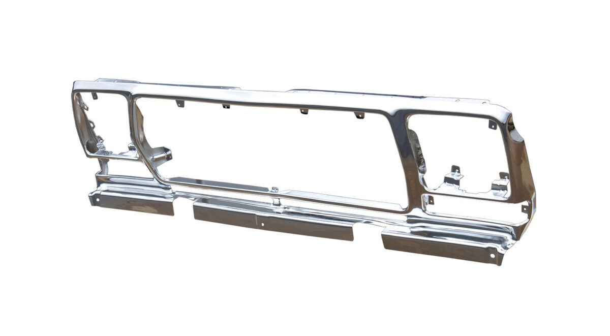 GRILL SHELL-ALUMINIUM W/CHROME (1978-79) - Classic Pickup Supplies