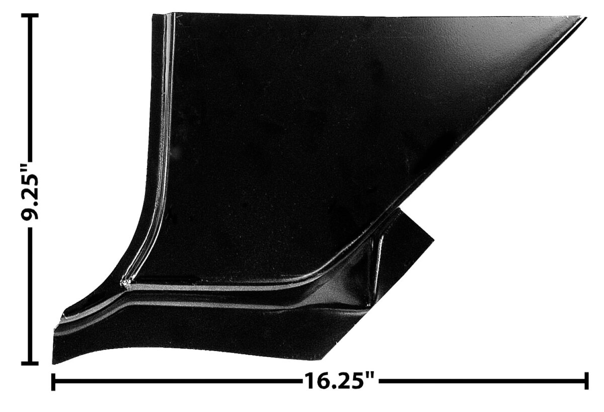 FOOTWELL PANEL LH 1967 72 Classic Pickup Supplies footwell-panel-lh-1967-72-classic-pickup-supplies