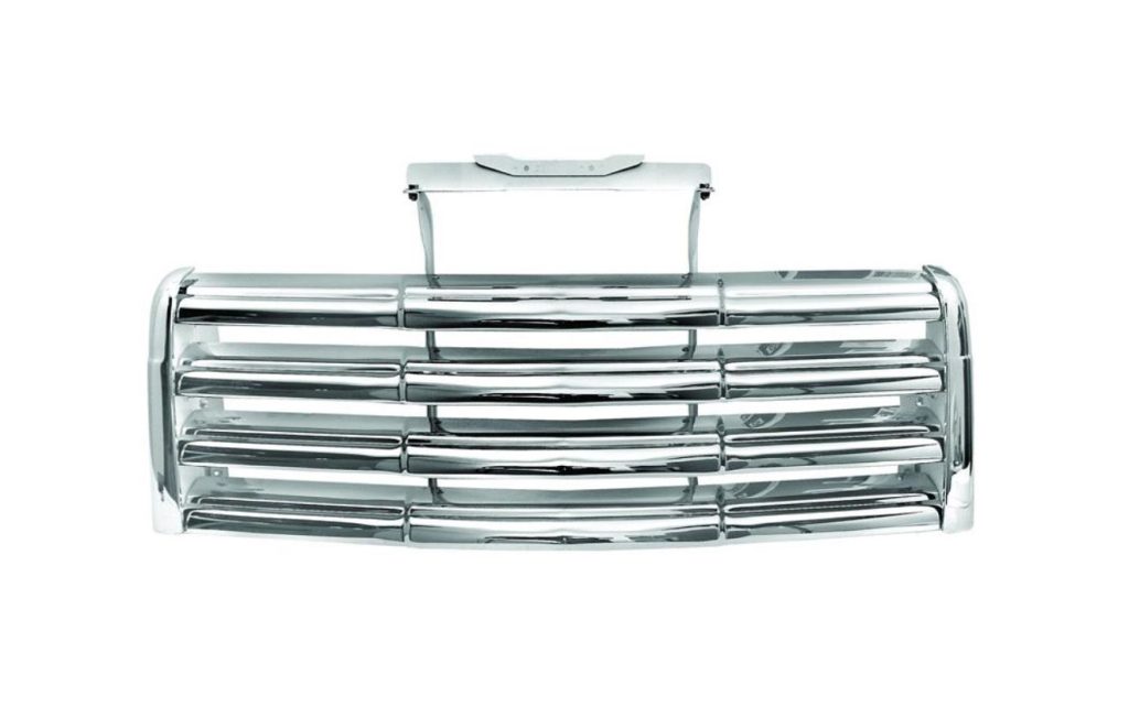 GMC GRILL ASSEMBLY-CHROME/IVORY (1949-53) - Classic Pickup Supplies